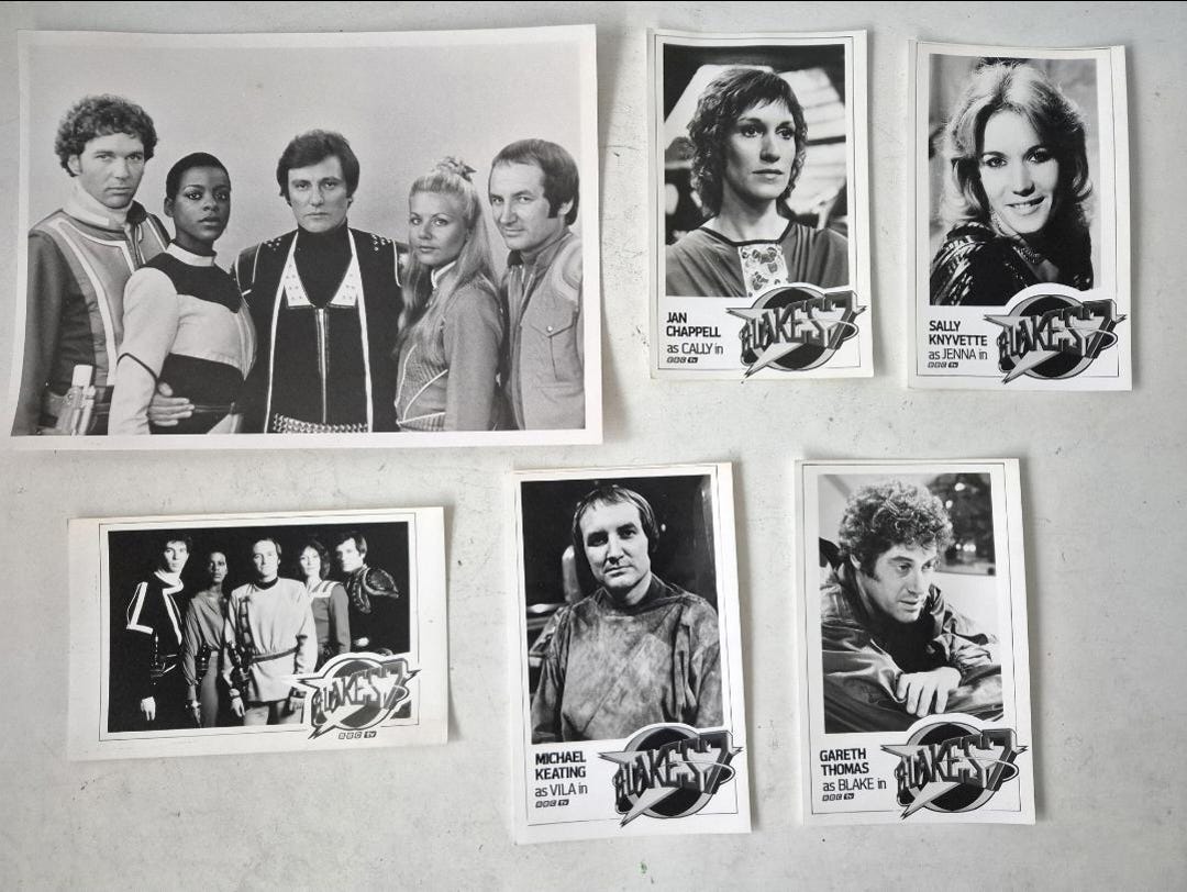 Blake 7 Publicity Cards Set & Original Cast Vintage Photos - Etsy