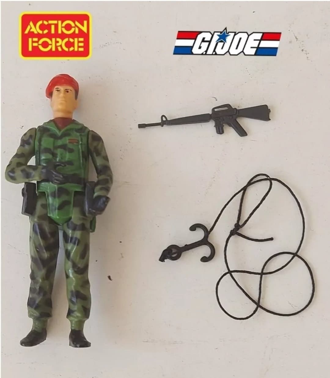 Z Force Captain Action Force GI Joe Palitoy Action Figure 1982 Vintage ...