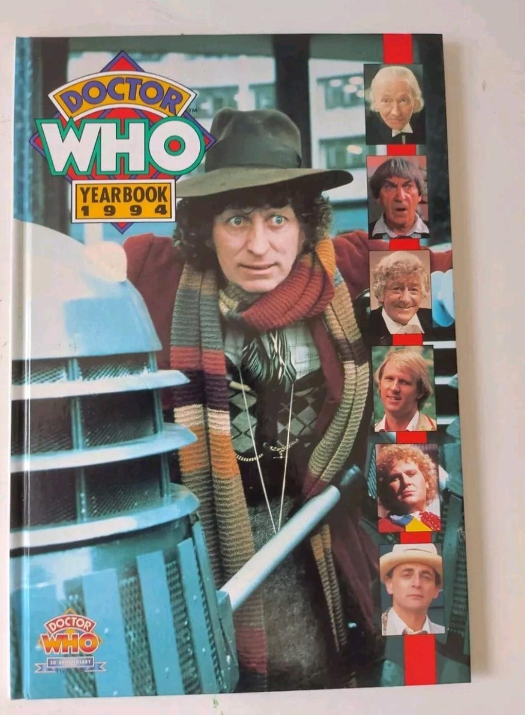 Doctor Who Year Book 1994 Unclipped Hardback Book Vintage Rare - Etsy