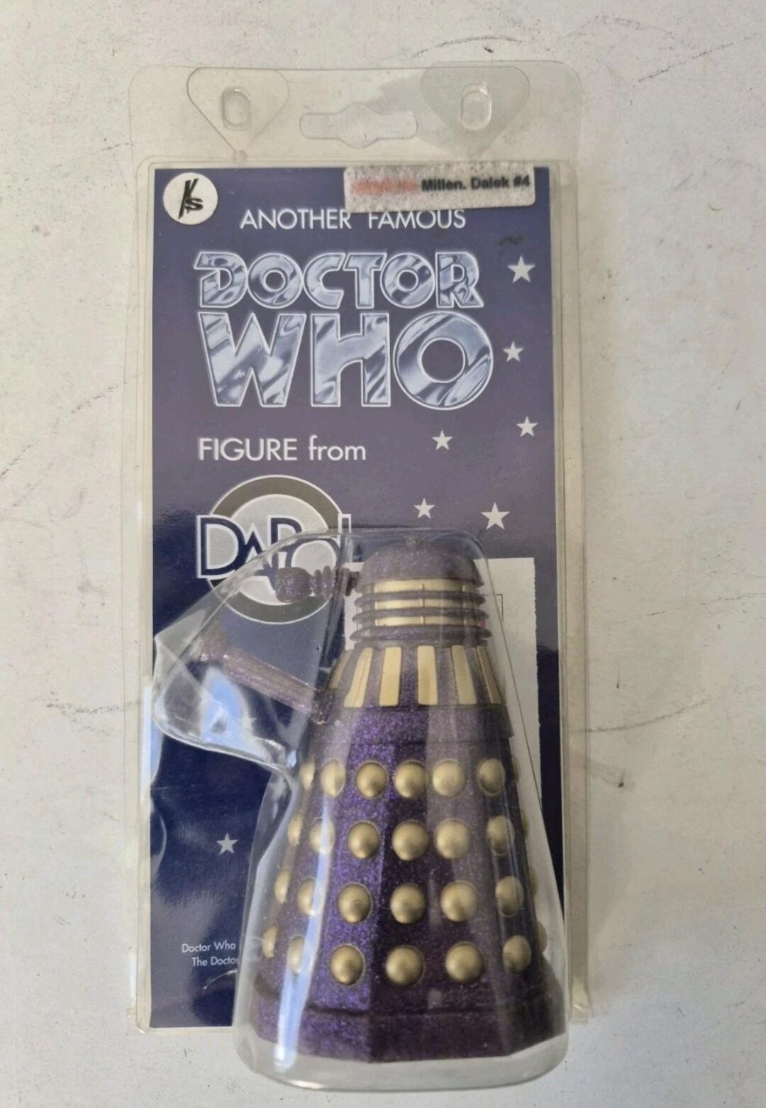 Doctor Who Dapol Millennium Dalek Purple Glitter Exclusive Retired ...