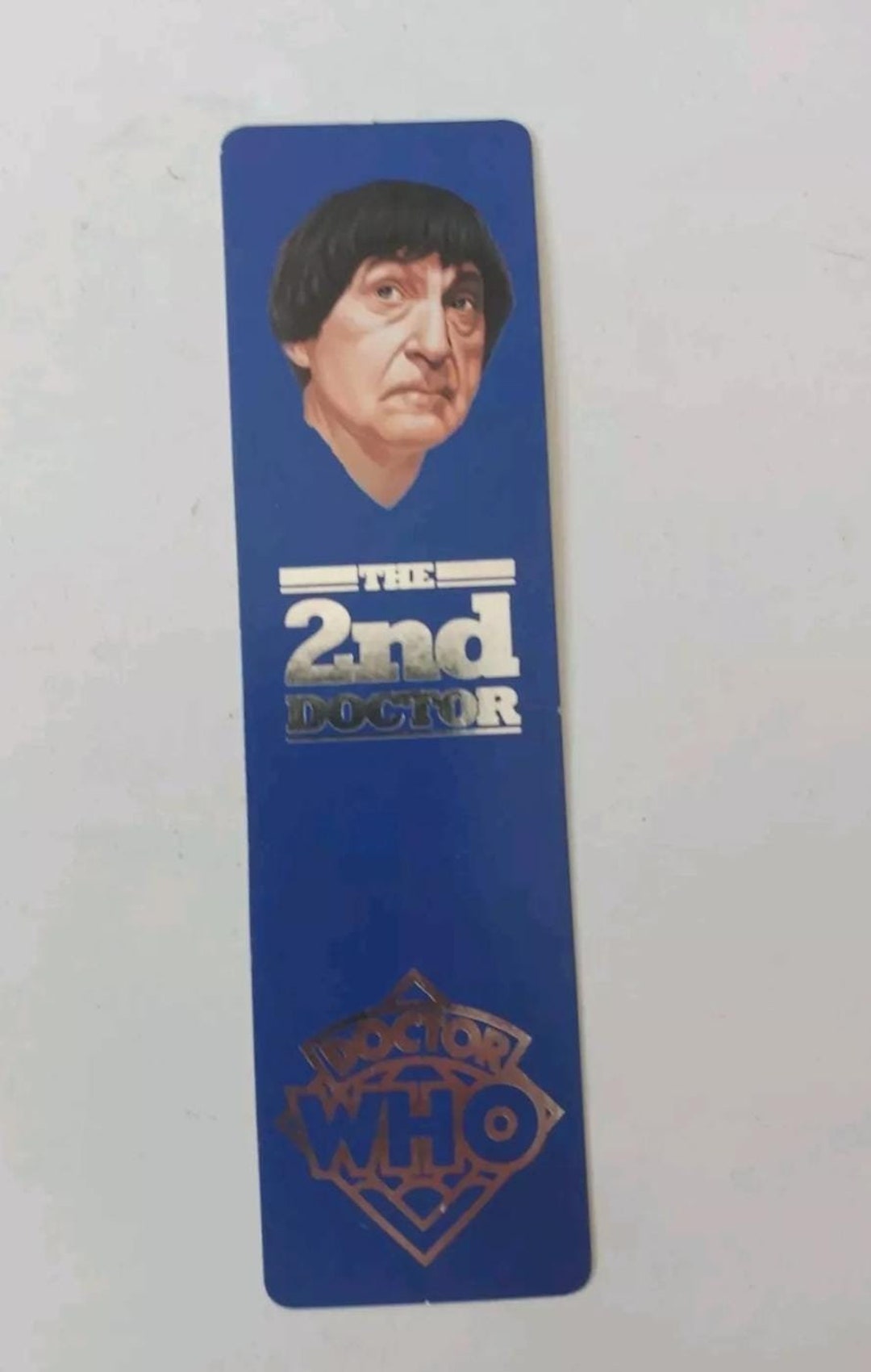 Doctor Who 2nd Doctor Bookmark Who Dares WM-06 Patrick Troughton ...
