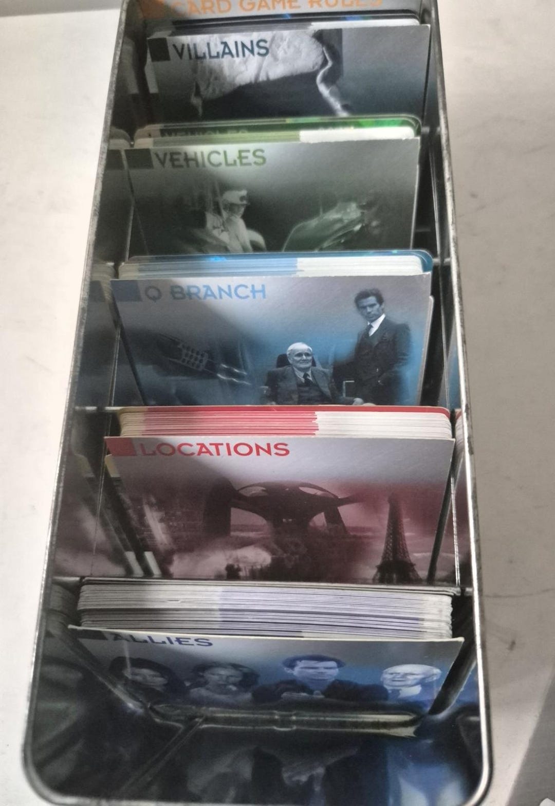 James Bond 007 SPY FILES CCG Complete Set Including Rare Foil Joker ...