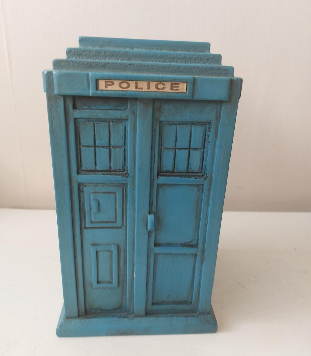 Doctor Who Vintage Tardis Replica Moneybox With Stopper 8" Rare - Etsy