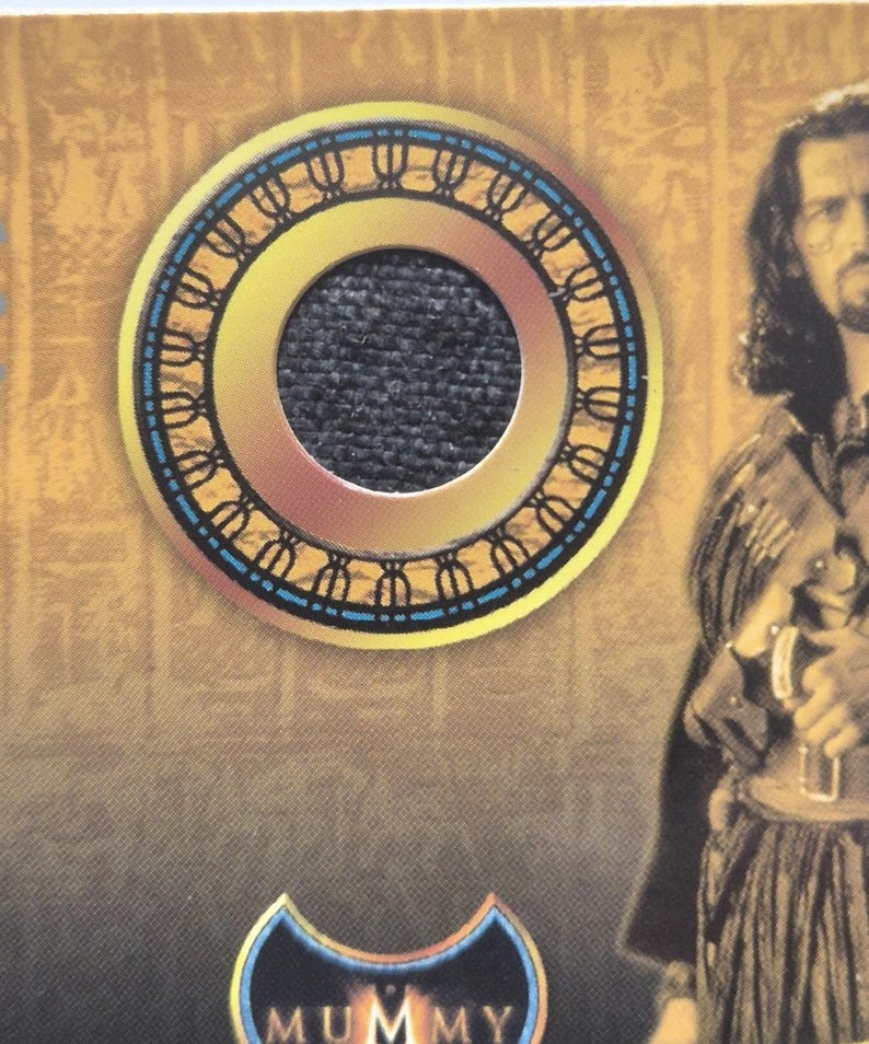 The Mummy Returns P3 Ardeth Bay's Costume Piecework Card Relic Rare - Etsy
