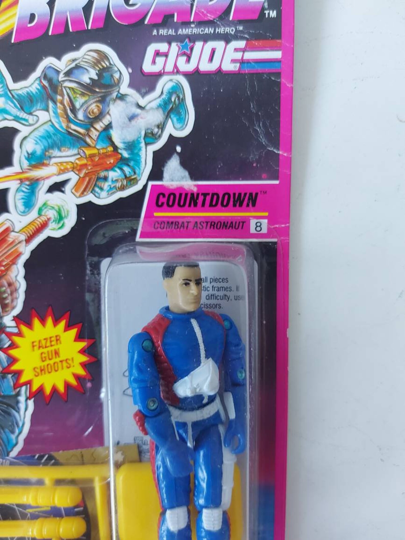 GI Joe Star Brigade Countdown Combat Astronaut Figure Vintage New 1993 ...