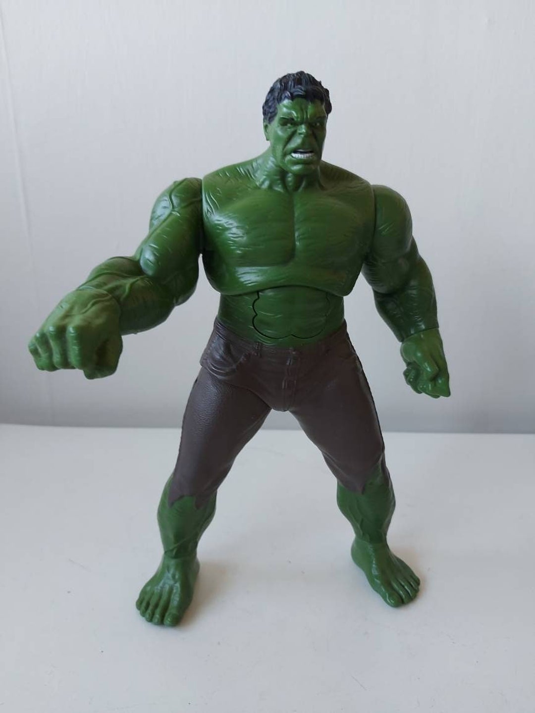 Hulk Talking Smash 10" Action Figure Marvel Tested Working - Etsy
