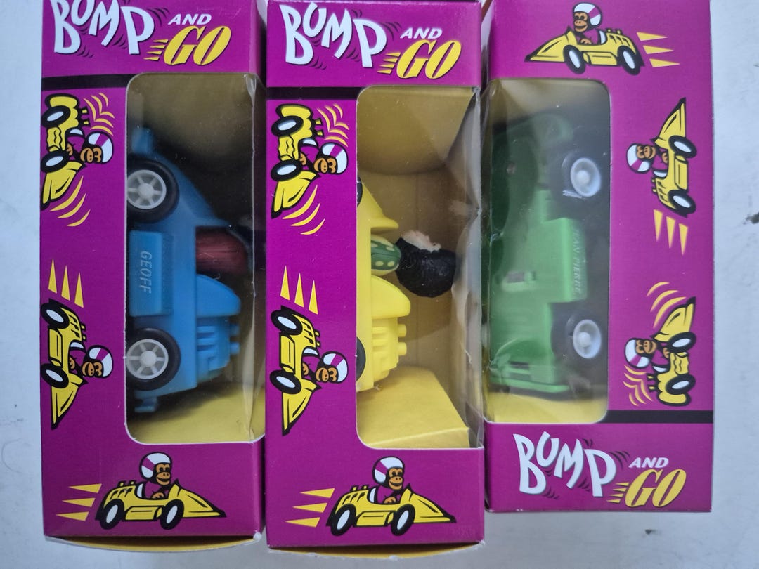 Brooke Bond PG Tips Bump N Go Chimp Car Toy Tea Advertising ...