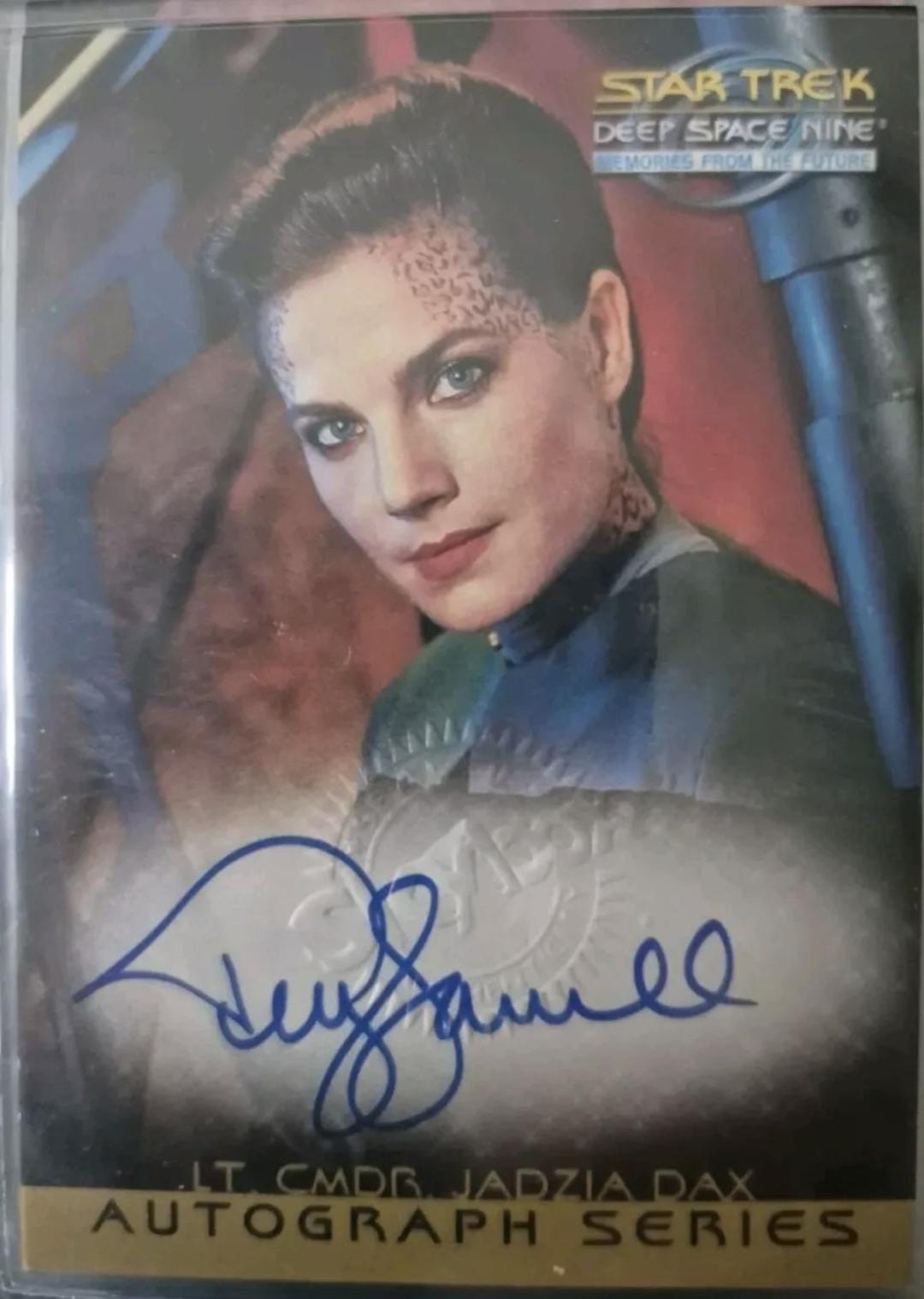 Star Trek Deep Space Nine Autograph Card A6 Terry Farrell / Lt. Cmdr ...