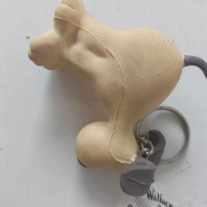 Wallace & Gromit Splash Gromit Squeaky Key Ring Keychain Aardman ...