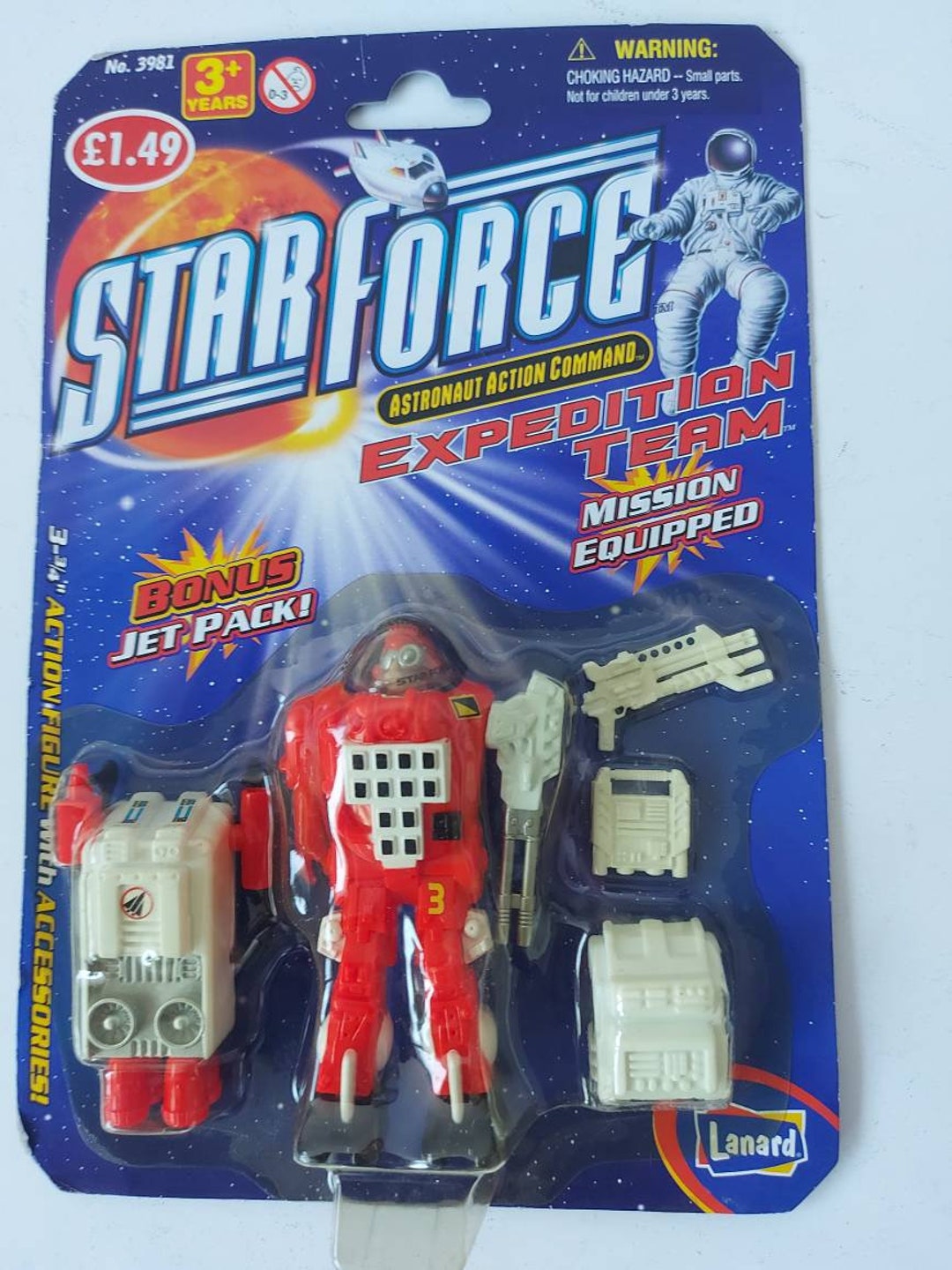Lanard Star Force Astronaut Action Command Figure the Corps GI Joe ...