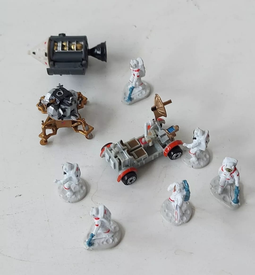 Lunar Moon Landing Micro Machines Compete Set Extra Figures Space - Etsy