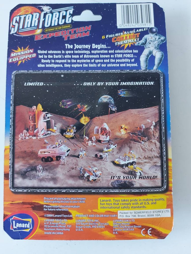 Lanard Star Force Astronaut Action Command Figure the Corps GI - Etsy