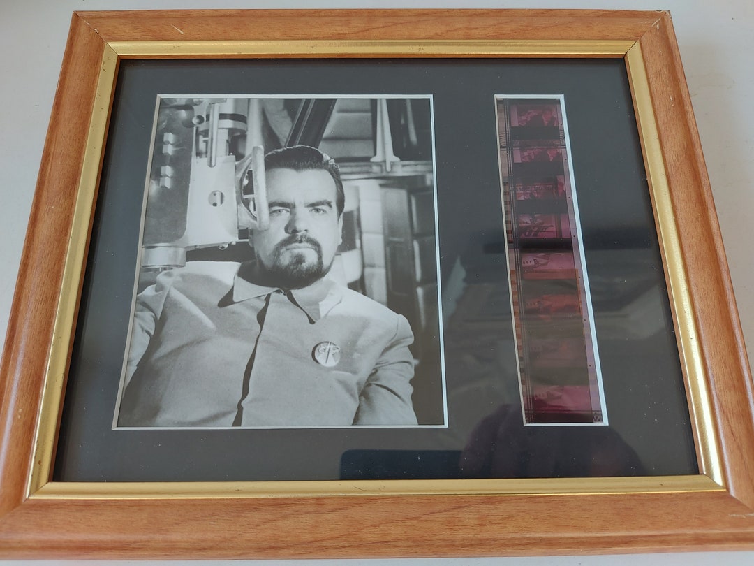 James Bond Moonraker Hugo Drax 35mm Film Cell Mounted Framed Display - Etsy
