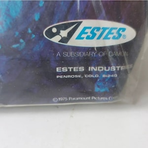 Star Trek Flying Model Rocket Starship Enterprise Vintage 1975 Estes ...