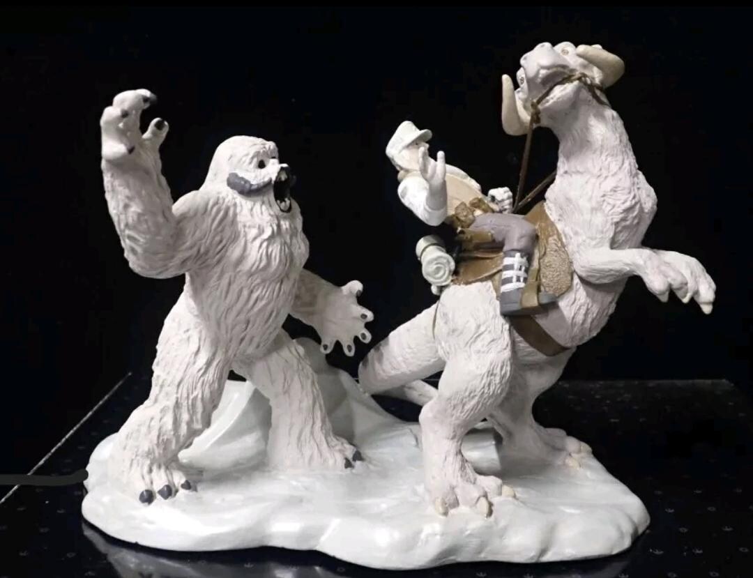 Star Wars VI Wampa Attack Tauntaun Statue Limited Edition Applause Ex ...