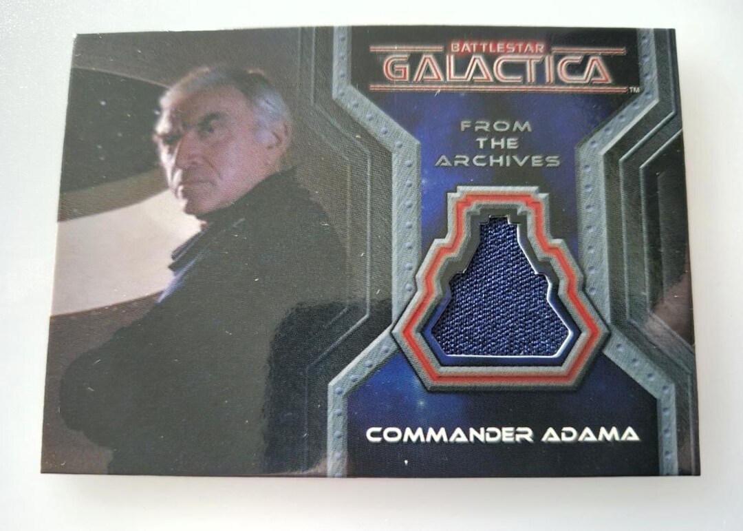 Battlestar Galactic Colonial Warriors Commander Adama / Lorne Green ...