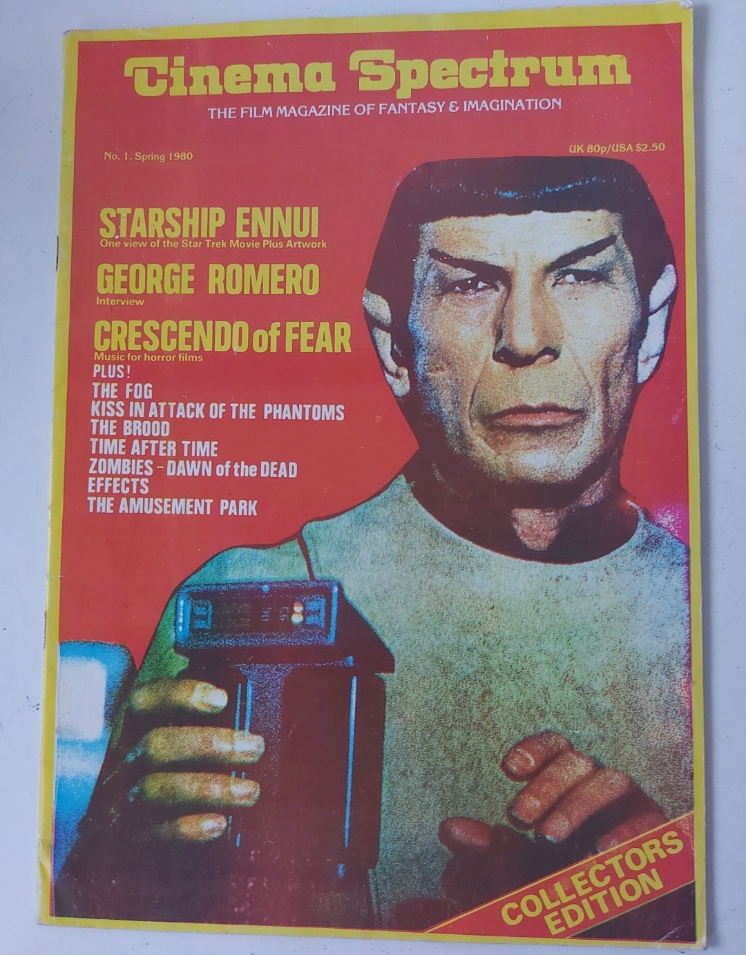 Cinema Spectrum 1980 Issue #1 Collectors Edition Star Trek Motion ...