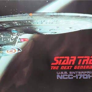 Star Trek TNG 'to Boldly Go Where No One Has Gone Before' 36 X 24 ...