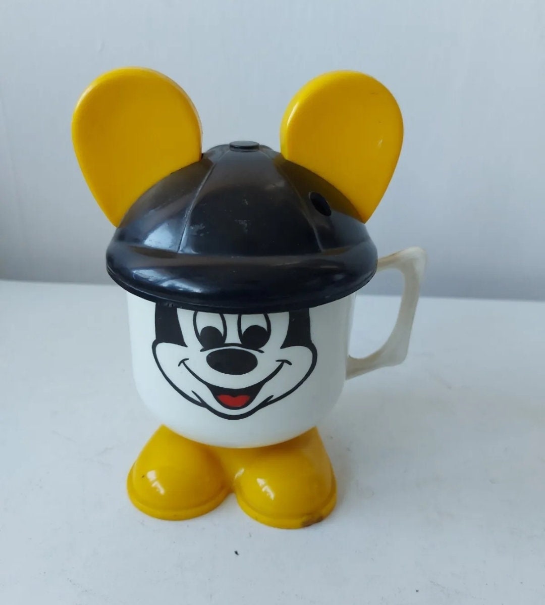 Vintage Walt Disney Productions Mickey Mouse Big Ears Drinking Cup 1970 ...