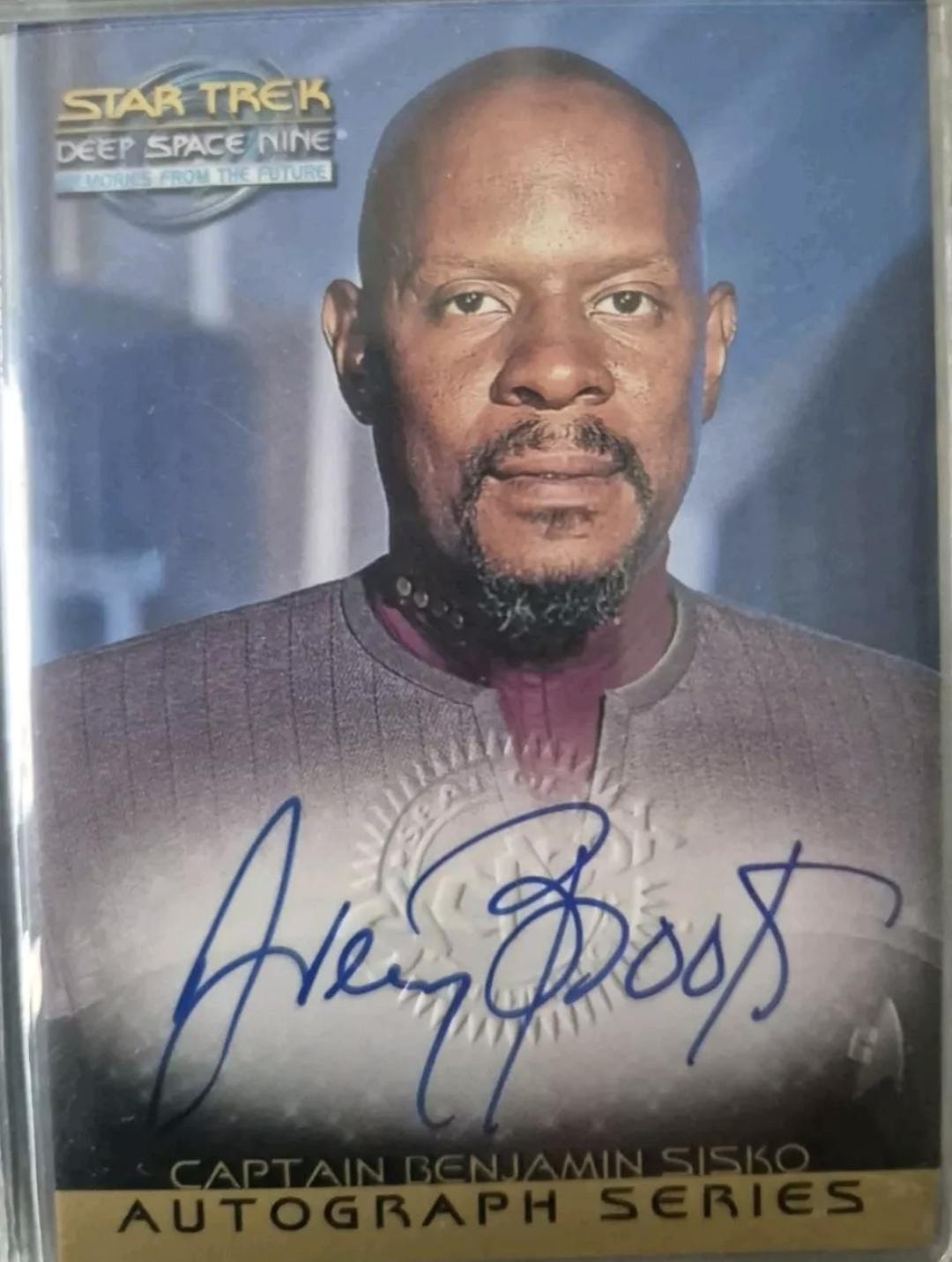Star Trek Deep Space Nine Autograph Card A18 Avery Brooks / Captain ...