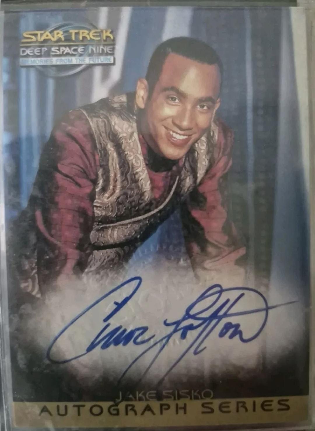 Star Trek Deep Space Nine Autograph Card A3 Cirroc Lofton / Jake Sisko ...