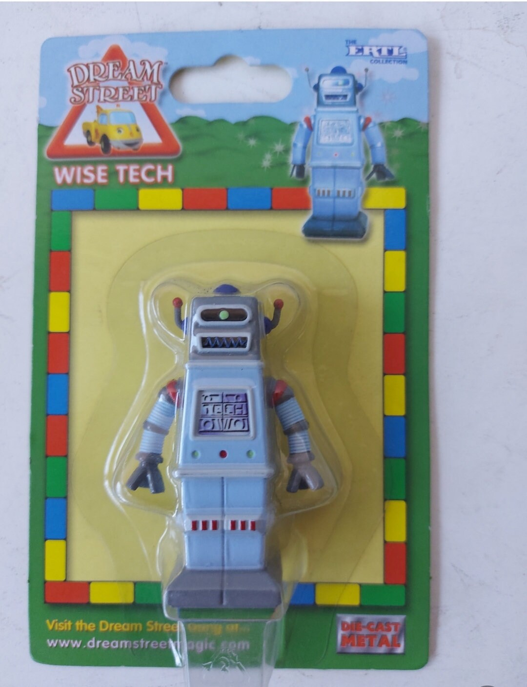 Diecast Metal Robot Wise Tech Dream Street RC2 ERTL Figure 2003 New - Etsy