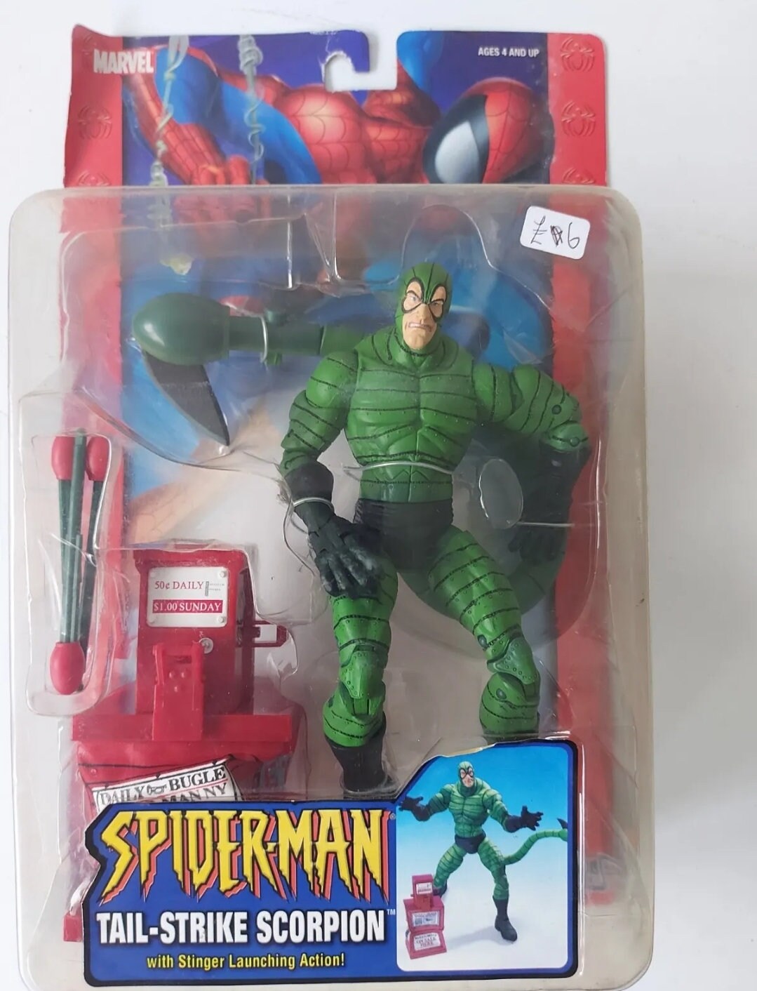 Spiderman Classics - Tail Strike Scorpion Action Figure Spiderman Classics - Tail Strike Scorpion Action Figure