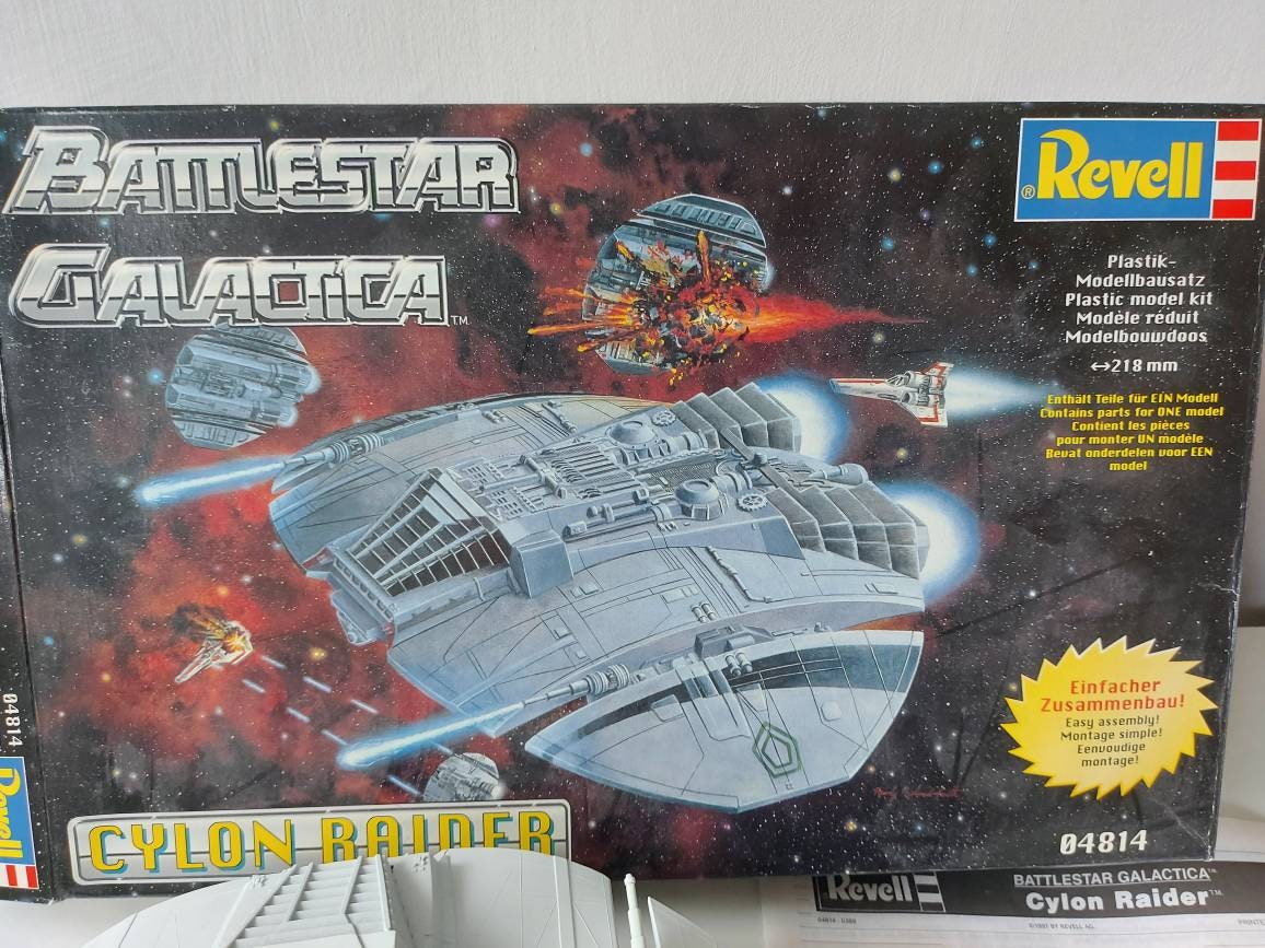 New Battlestar Galactica Plastic Models