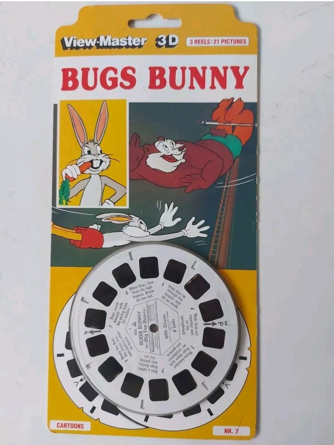 Bugs Bunny Looney Tunes Viewmaster 3D Reel Sealed Vintage 1982 - Etsy