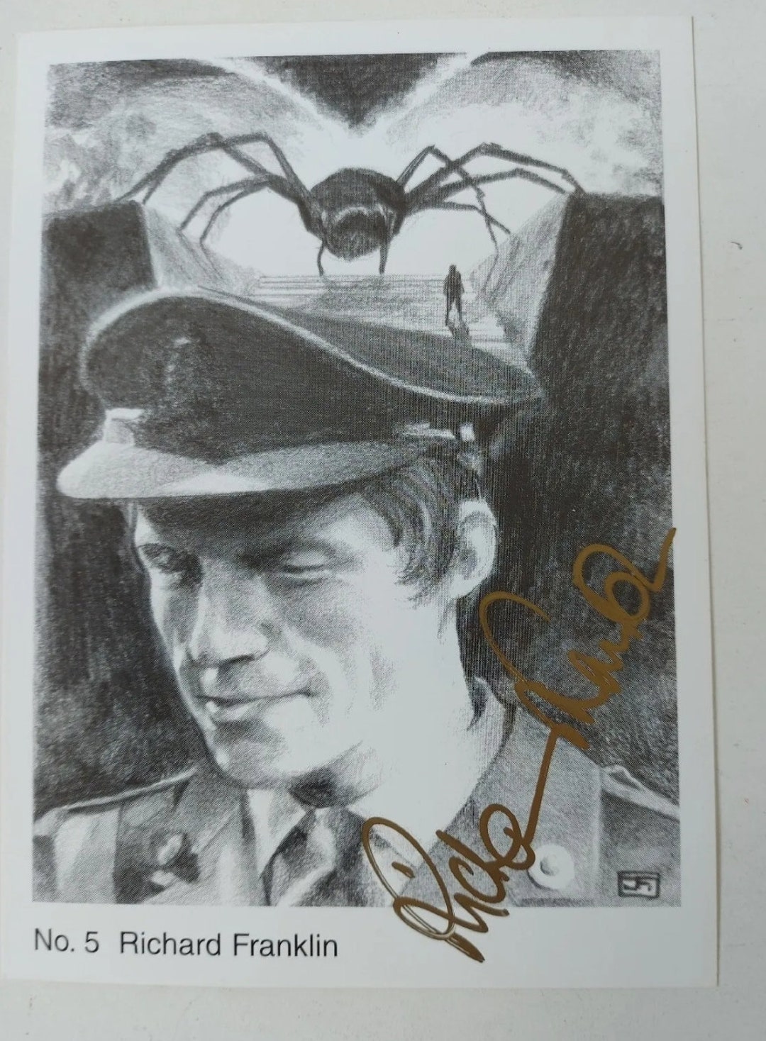 Doctor Who Signed Autographed Mike Yates / Richard Franklin Publicity ...