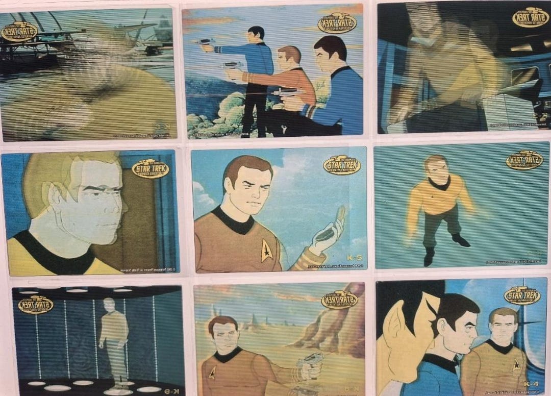Star Trek the Complete Animated Adventures Captain Kirk in Motion ...