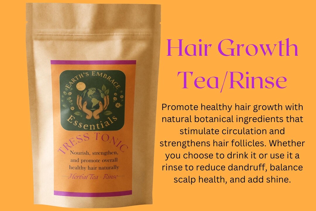 Hair Growth Tea - Herbal Hair Tea Rinse - Herbs to Support Hair Growth ...