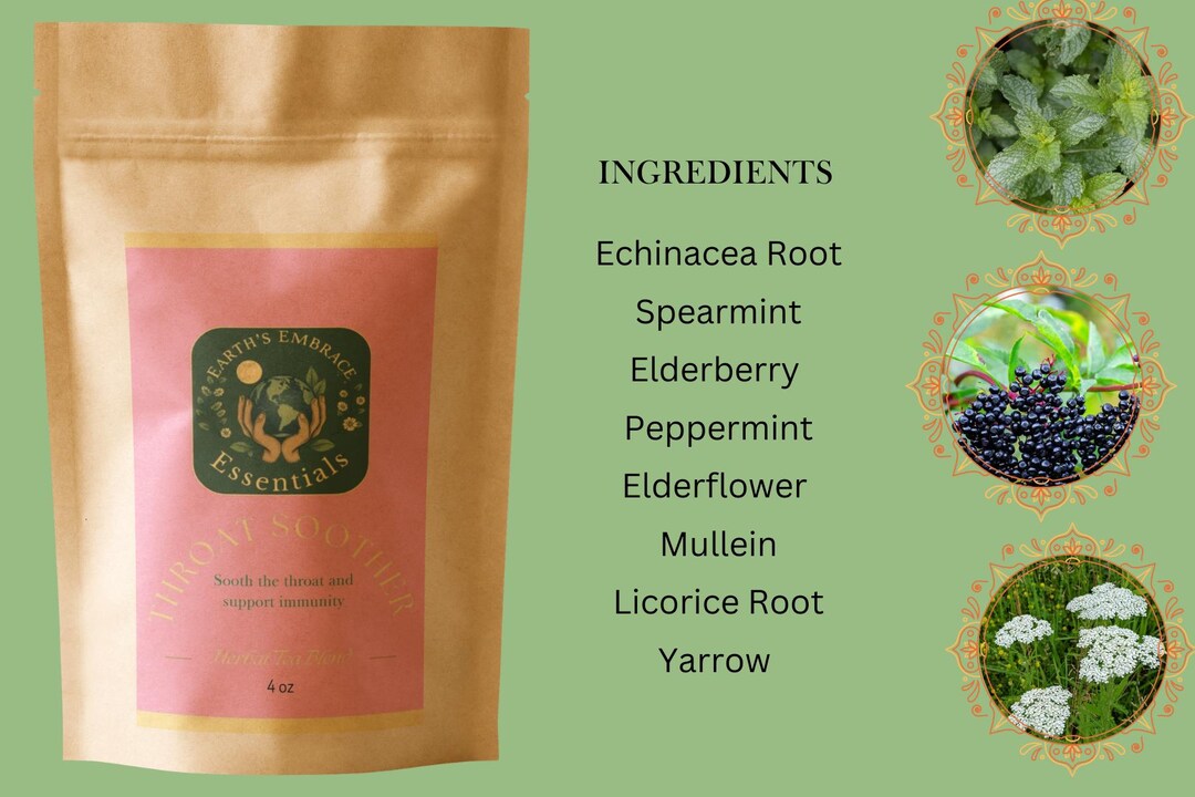 Cold and Flu Tea ~sore Throat Tea ~ Herbal Tea ~ Cold Buster - Etsy