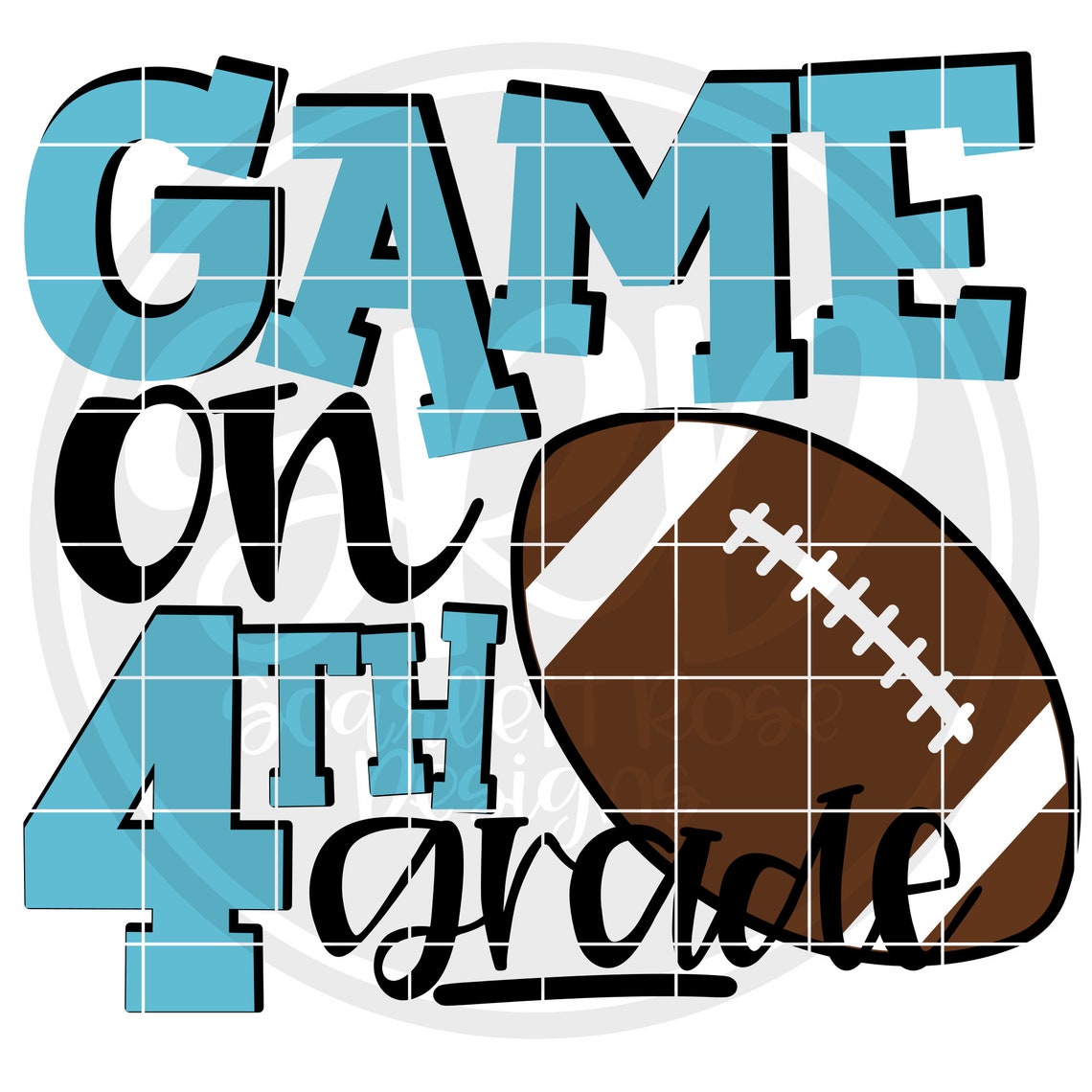 Game on 4th Grade SVG SVG Cut File Fourth Grade Svg Back to - Etsy
