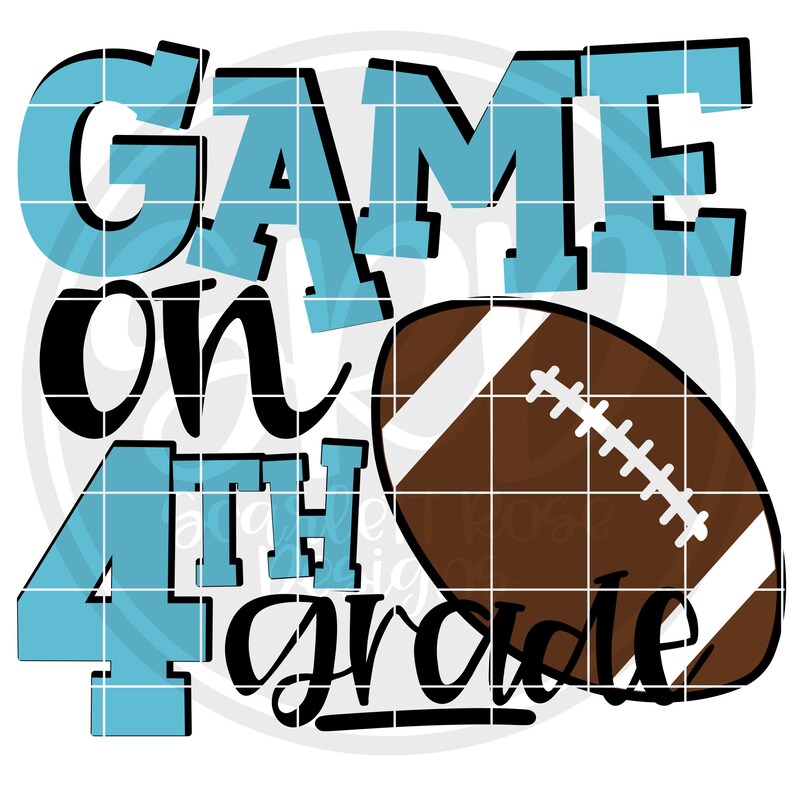 Game on 4th Grade SVG, SVG Cut File, Fourth Grade Svg, Back to School ...