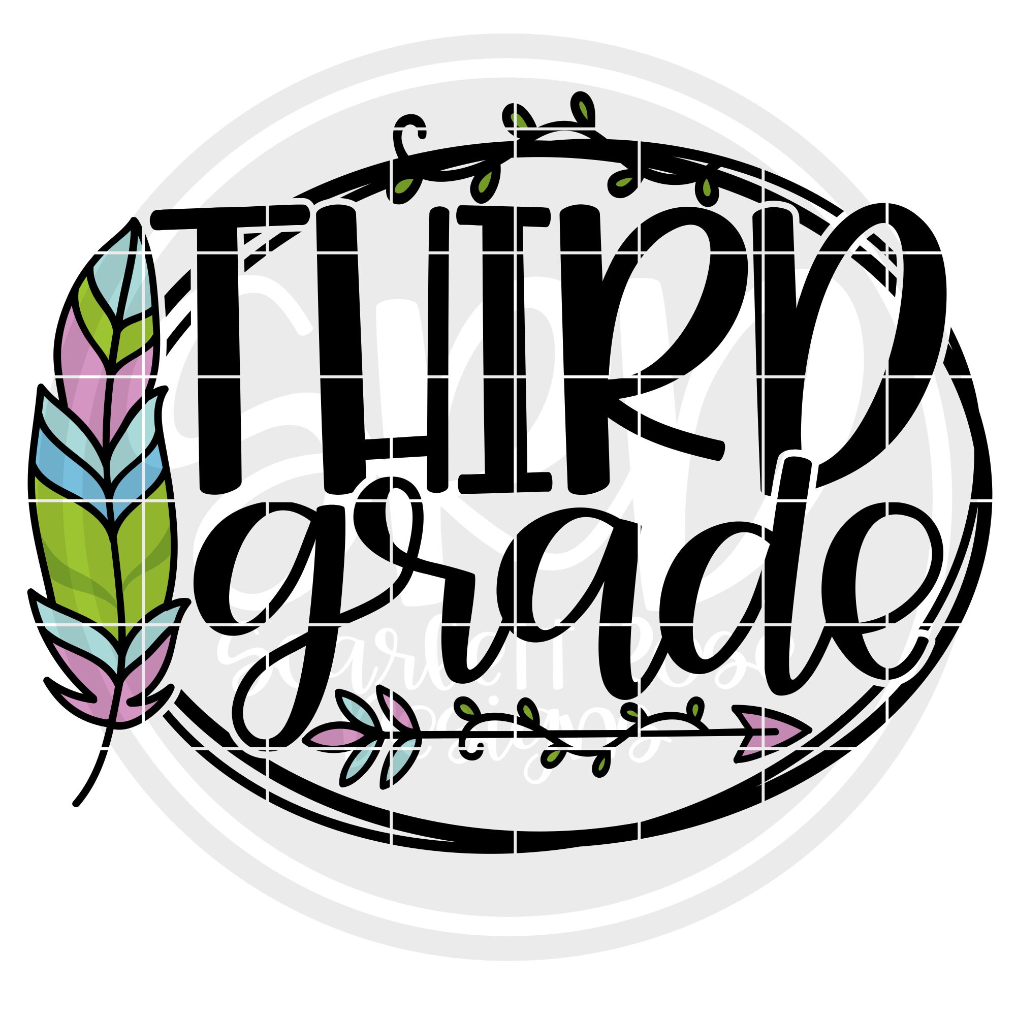 Teacher Svg Third Grade SVG Teacher Shirt Teacher Shirt - Etsy