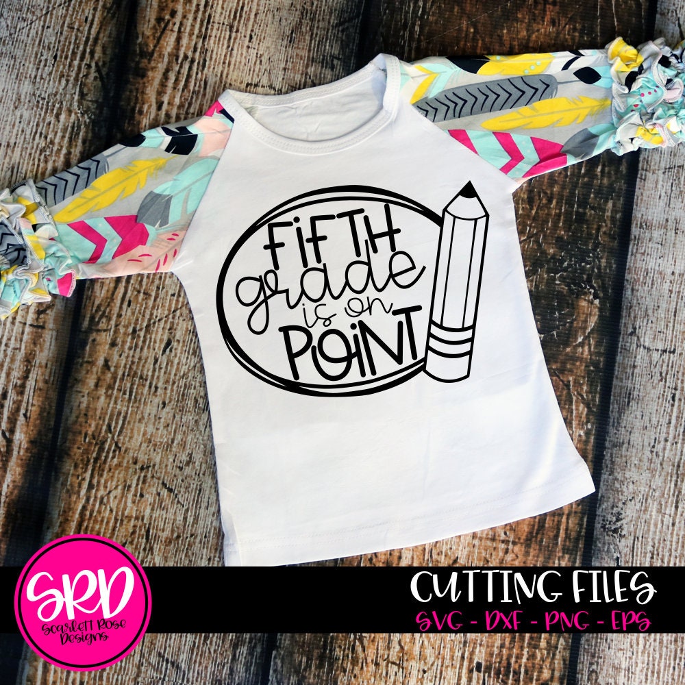 Back to School Fifth Grade Svg Hello 5th Grade SVG 5th - Etsy