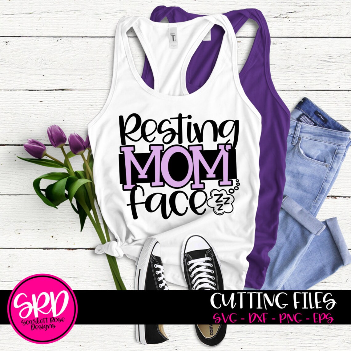 Resting Mom Face SVG Svg Cut File Funny Mom Svg Funny Mom | Etsy