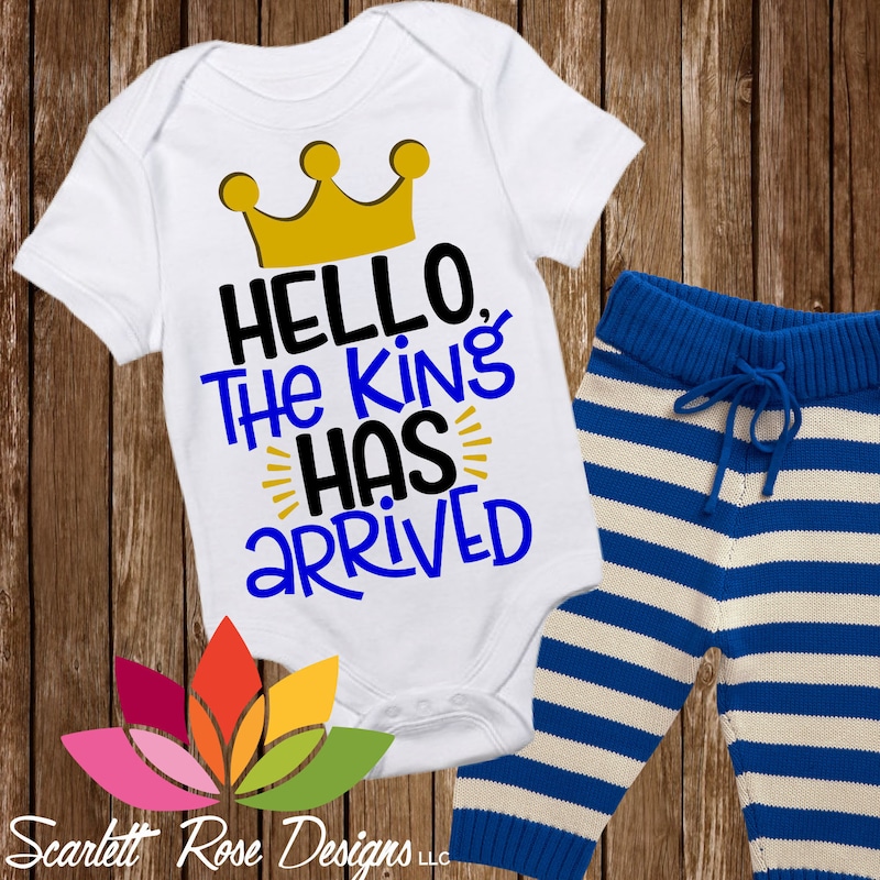 Baby King Crown - Etsy