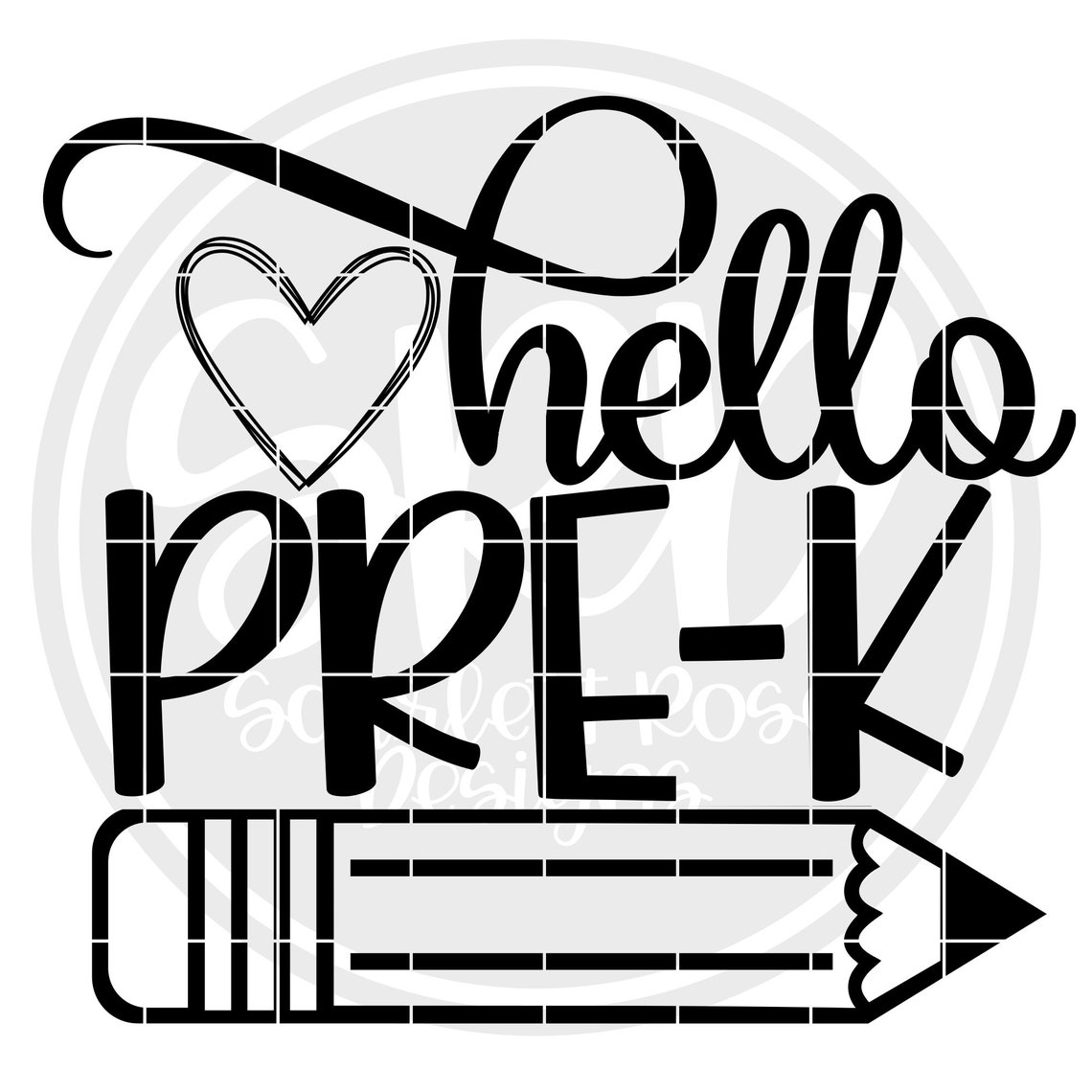 Back to School Prek Svg Hello Prek Svg School Svg Teacher - Etsy