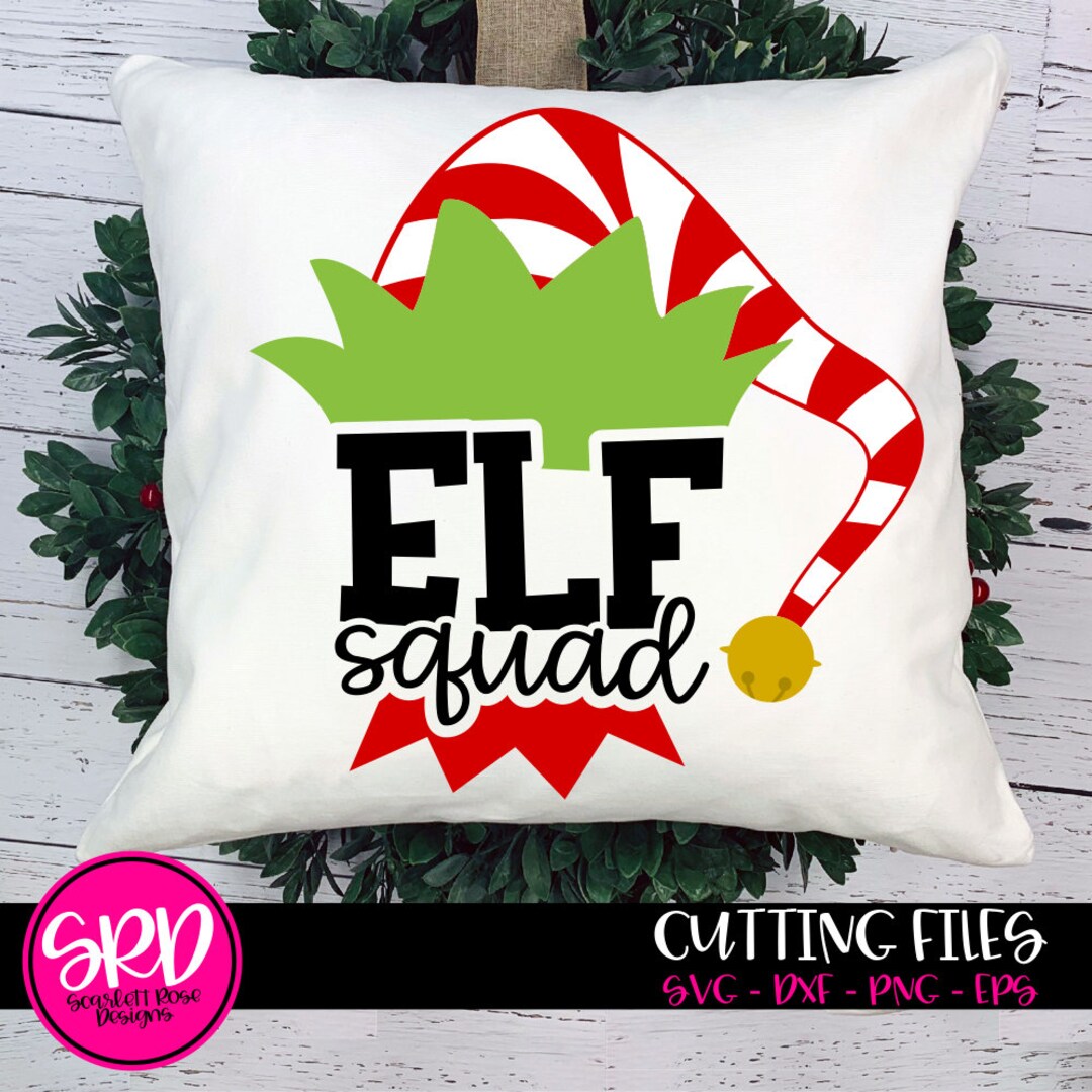 Elf Squad SVG, Christmas SVG, Funny Christmas SVG, Elf Svg, Christmas ...