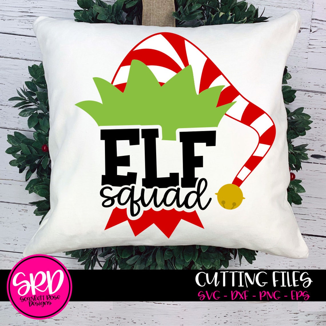 Elf Squad SVG Christmas SVG Funny Christmas SVG Elf Svg - Etsy