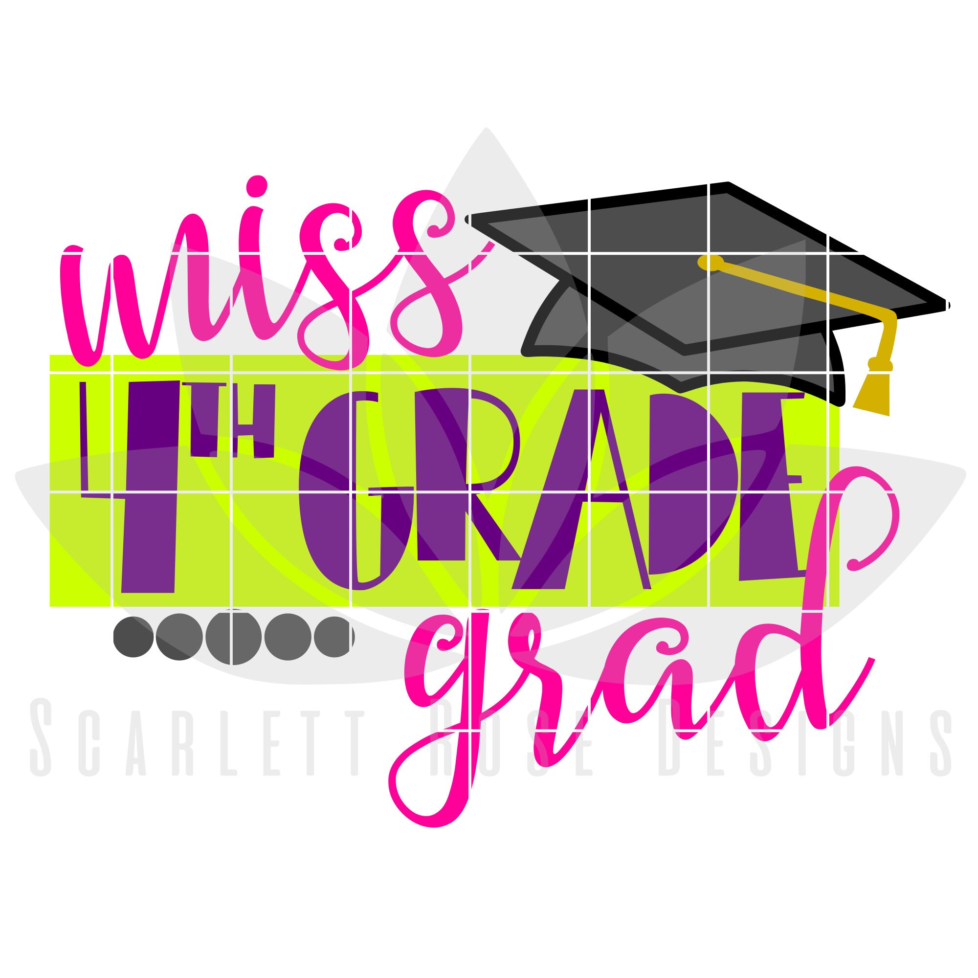 School SVG Miss 4th Grade Grad SVG Fourth Grade Svg - Etsy