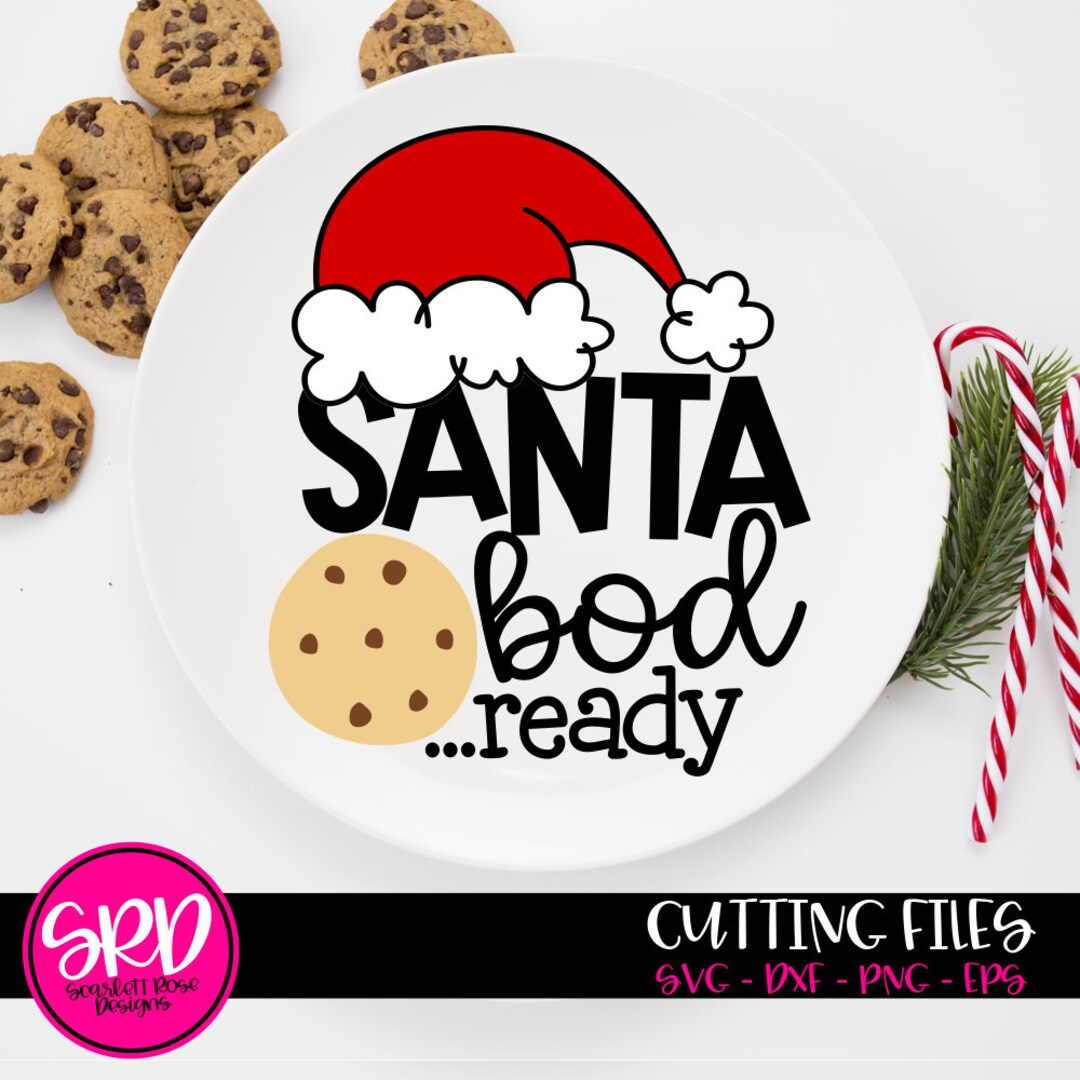 Santa Bod SVG Christmas SVG Santa Bod Ready Svg Christmas - Etsy