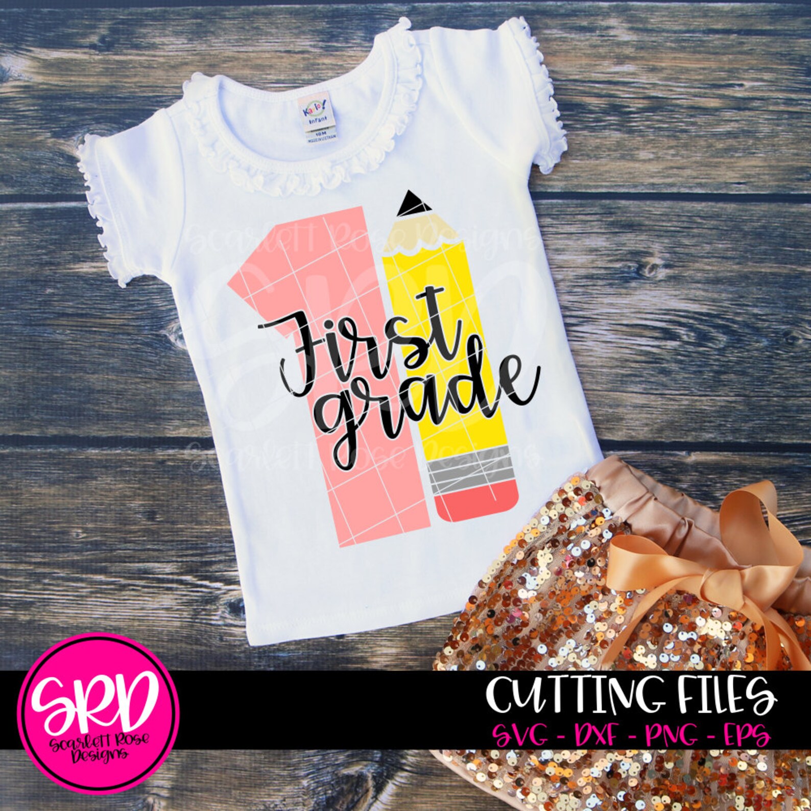 Back to School First Grade Svg Hello 1st Grade SVG 1st | Etsy