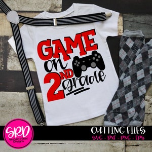 Back to School, SVG Bundle Preschool Pre-k to 5th Grade, Game on SVG ...