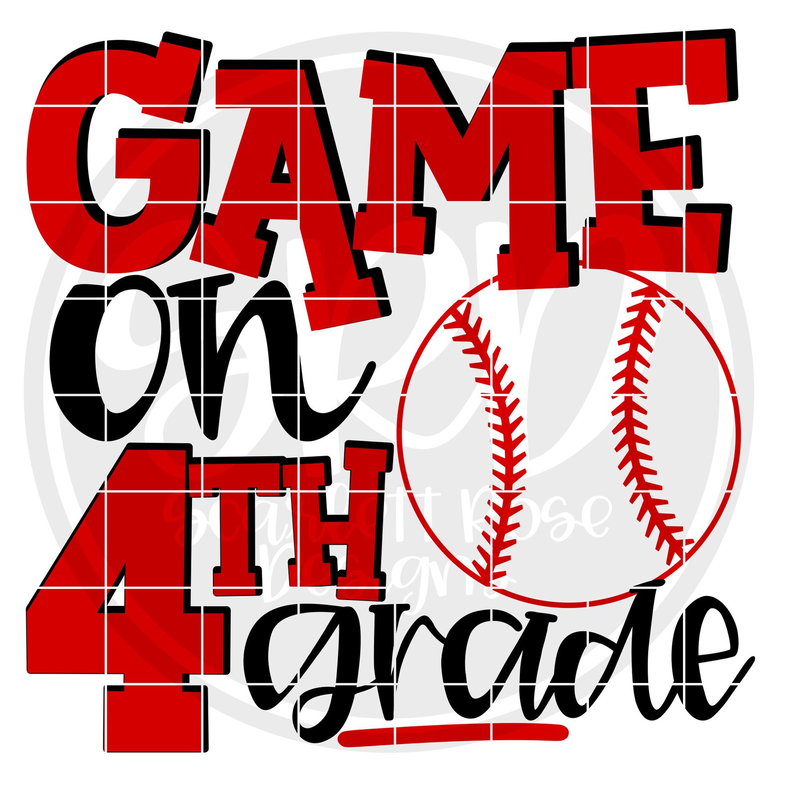 Game on 4th Grade SVG SVG Cut File Fourth Grade Svg Back to - Etsy