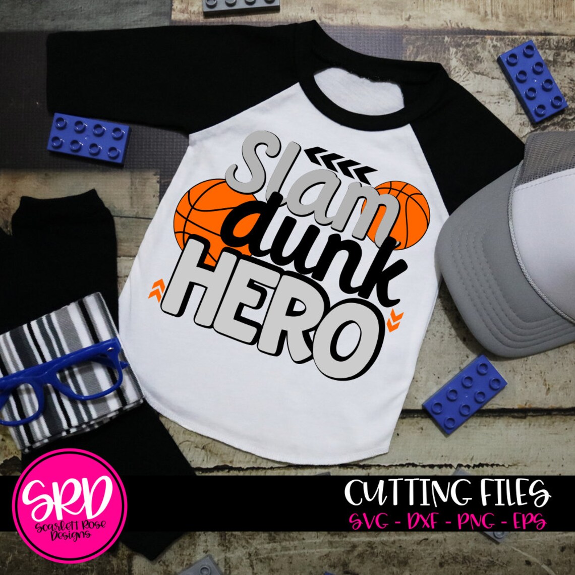 Basketball SVG Slam Dunk Hero svg cut file Basketball Mom | Etsy