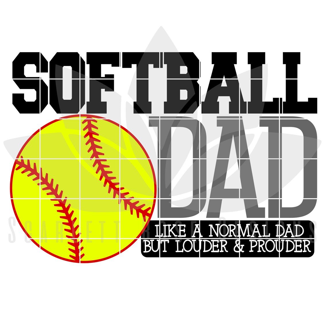 Softball SVG Softball Dad Svg Sports Svg Softball Dad Life - Etsy