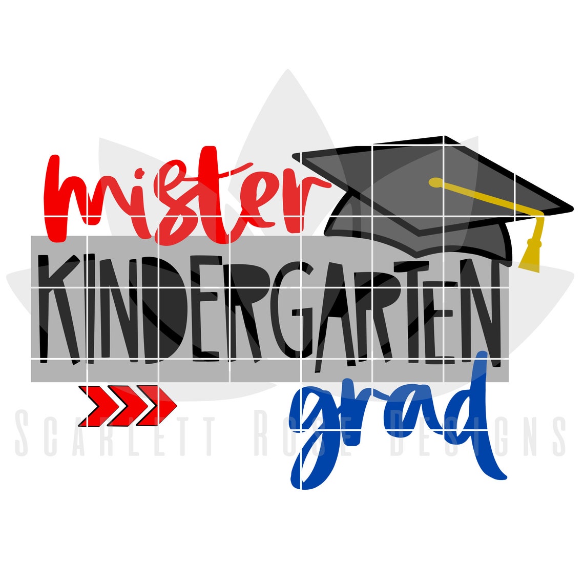 School Svg Mister Kindergarten Grad SVG Graduation Svg Svg | Etsy